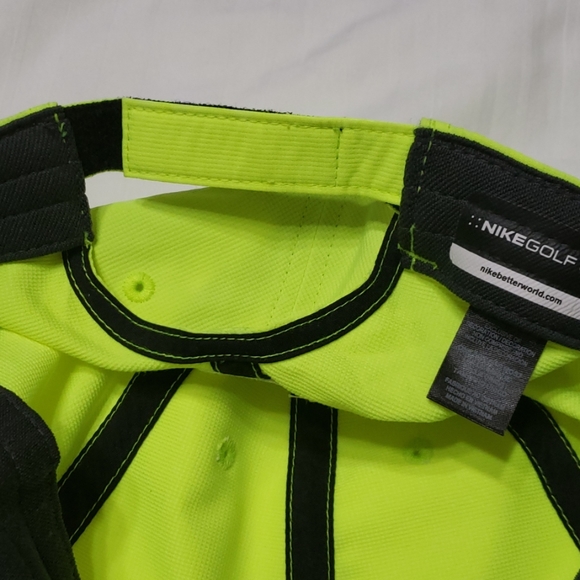 Nike | Accessories | Nike Golf Gold Spring Neon Yellow Cap | Poshmark